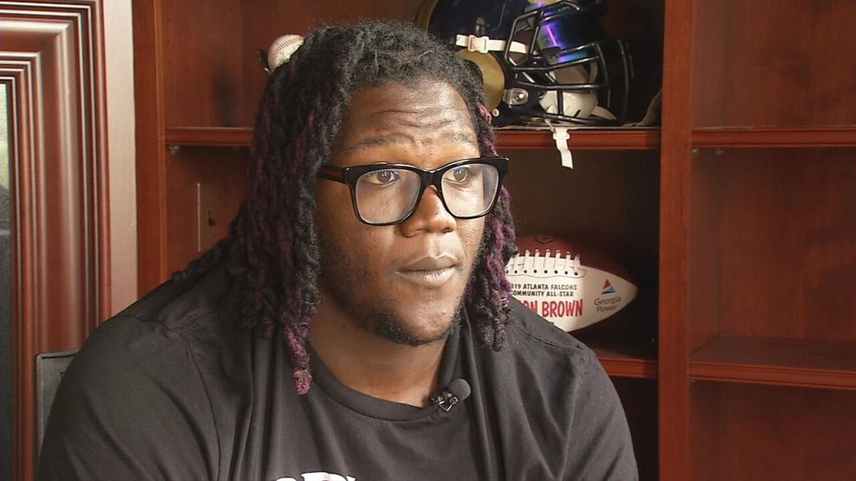 Former Card, current Atlanta Falcon Jamon Brown using influence amid ...