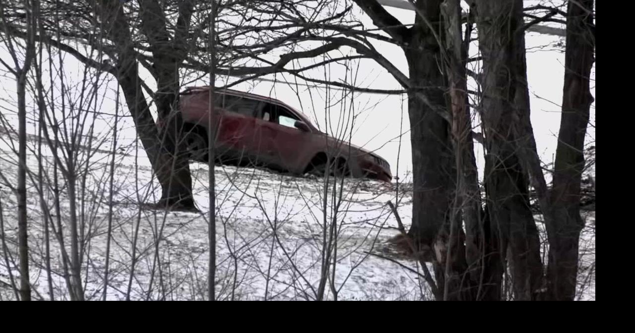 Crews in Pennsylvania rescue man trapped in wrecked SUV in sub-freezing ...