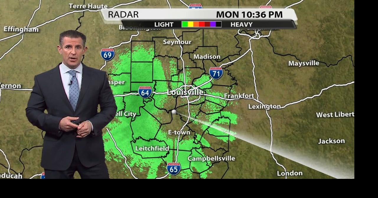 WDRB Meteorologist Marc Weinberg's Monday night forecast | Weather ...
