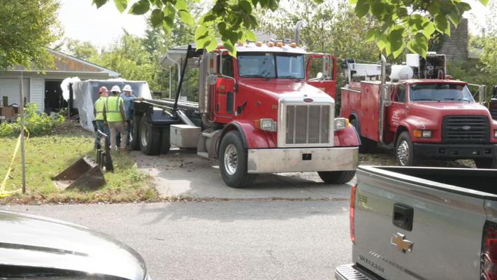 Demolition preps underway at Highview home where explosives and chemicals were found | Local ...