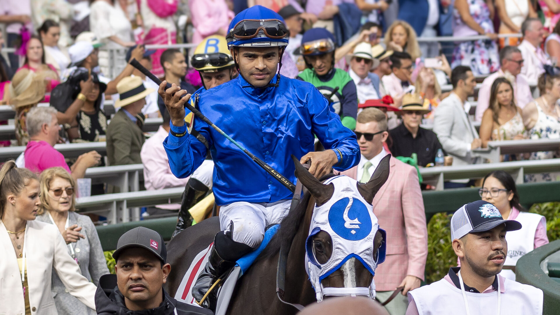CRAWFORD | Luis Saez wins Kentucky Oaks with Good Cheer — 3 weeks after ...