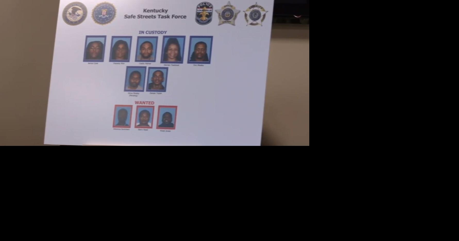 Pics of 10 Gang Members Arrested | | wdrb.com