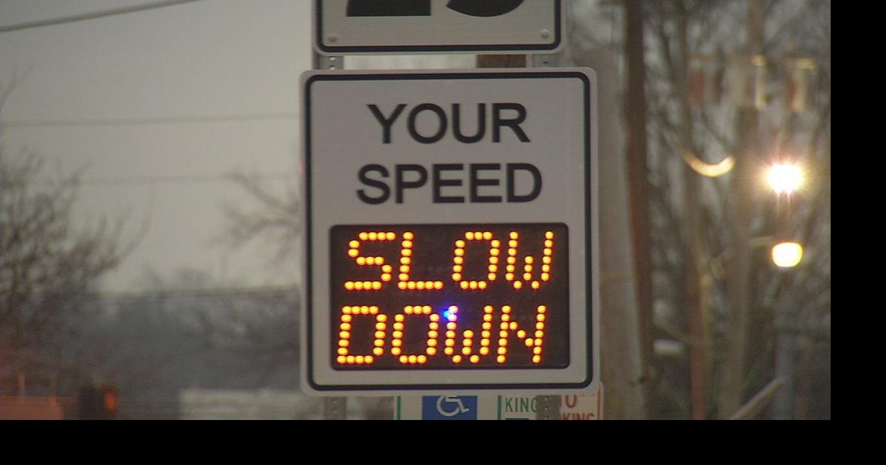 Electronic speed signs aim to prevent speeding on busy New Albany ...
