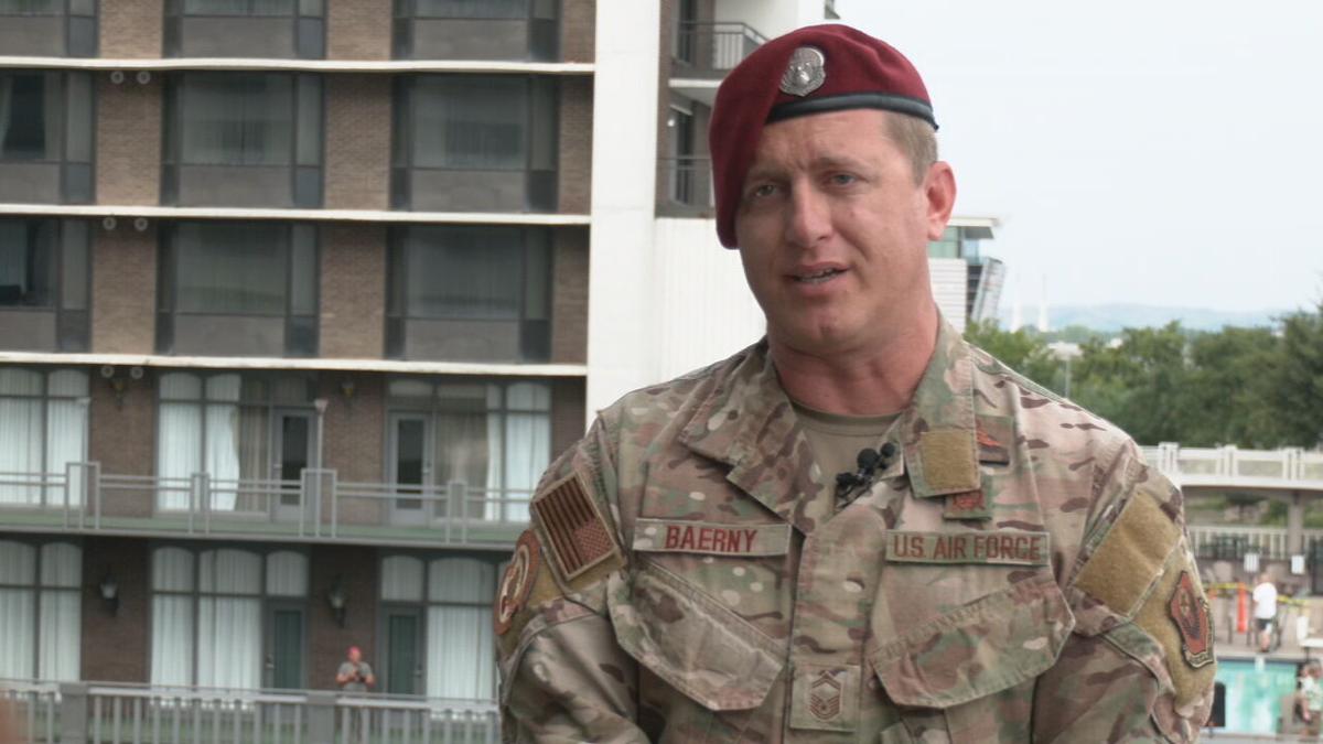 Senior Master Sgt. Blair Baerny, of the US Air Force | | wdrb.com