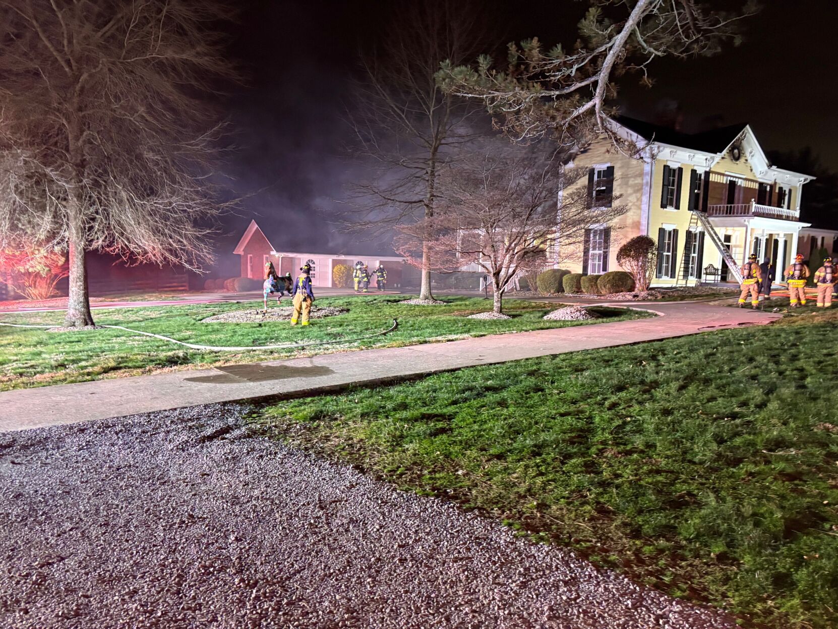 Multiple crews respond to fire at historic Bradshaw-Duncan House in ...
