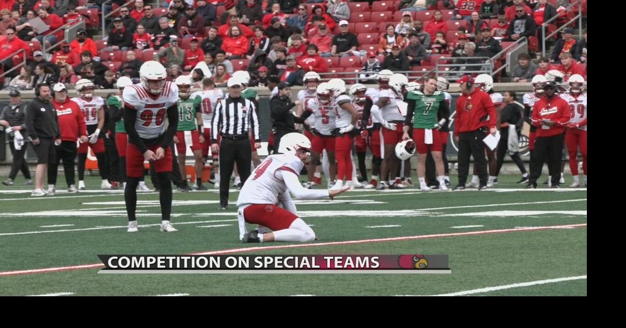 Louisville football focuses on special teams at Friday's practice ...