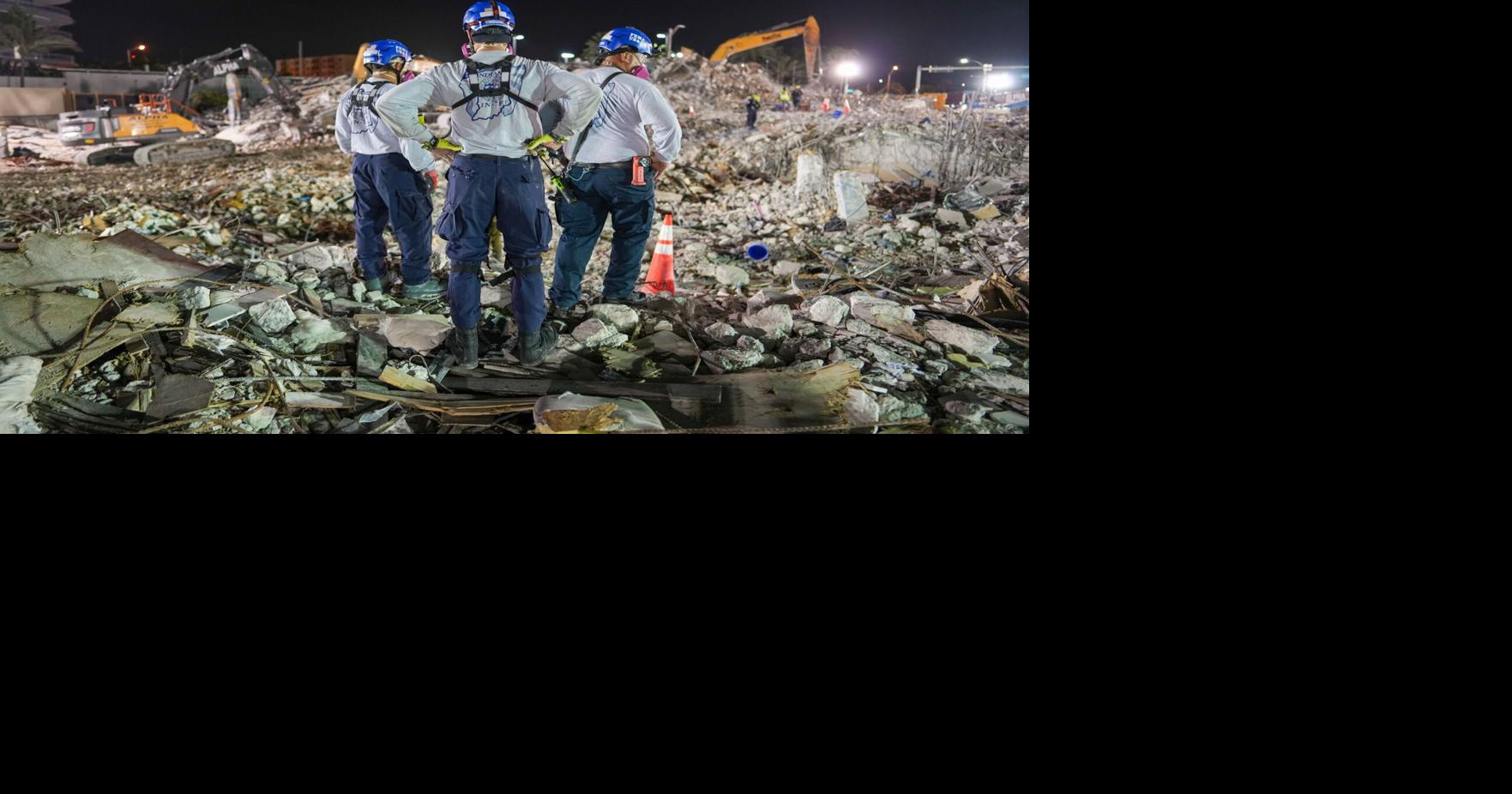 Indiana Task Force 1 continues search at collapsed Miami condo | Local ...