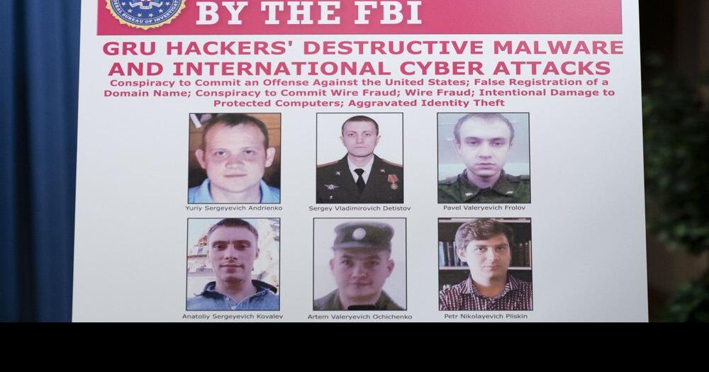 RUSSIAN HACKERS ARRESTED - AP 10-19-2020 2.jpeg | | wdrb.com