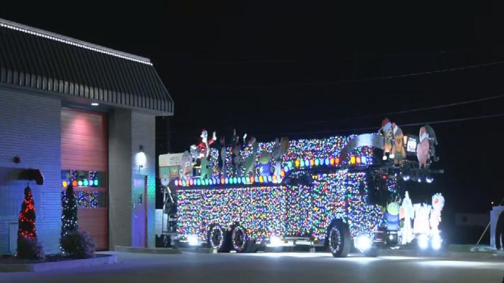 Zoneton firefighters unveil 2024 Santa Truck before kicking off annual ...