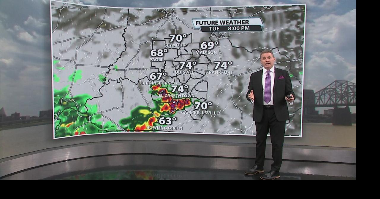 Jude Redfield's Tuesday morning forecast | Weather | wdrb.com
