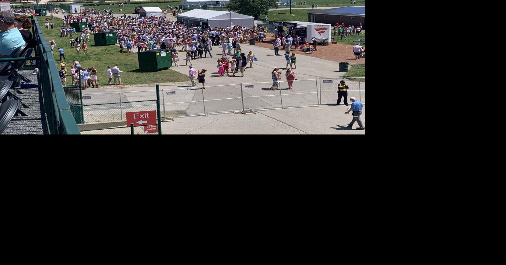 Despite COVID-19 guidelines, infield party goes on at Churchill Downs ...