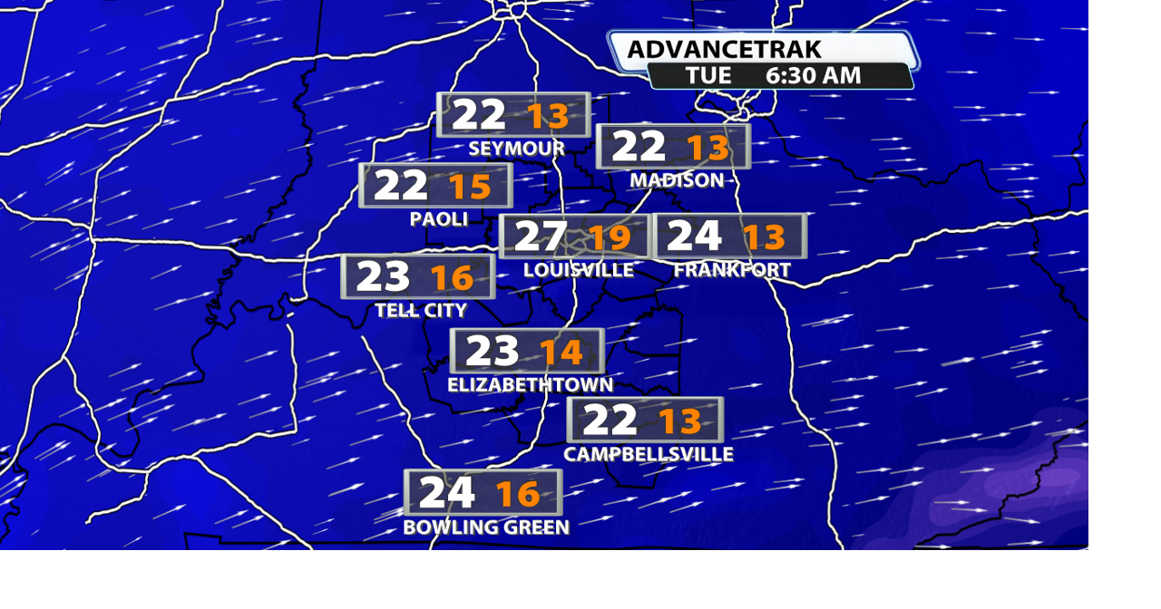 Timing out the transition from rain to snow | Weather Blog | wdrb.com