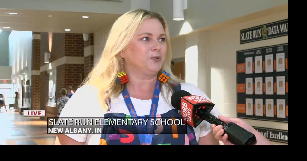 Slate Run Elementary teacher jazzes up 1st day of school with fun ...