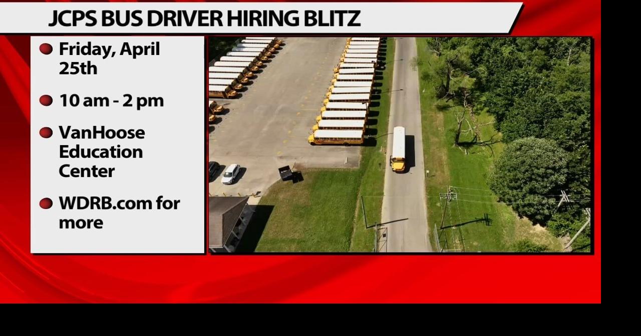 JCPS holding bus driver hiring blitz | Wdrb-video | wdrb.com