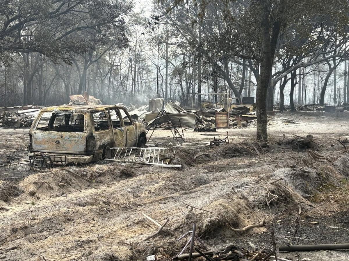 Debris from Hurricane Helene is helping fuel Georgia's wildfires ...