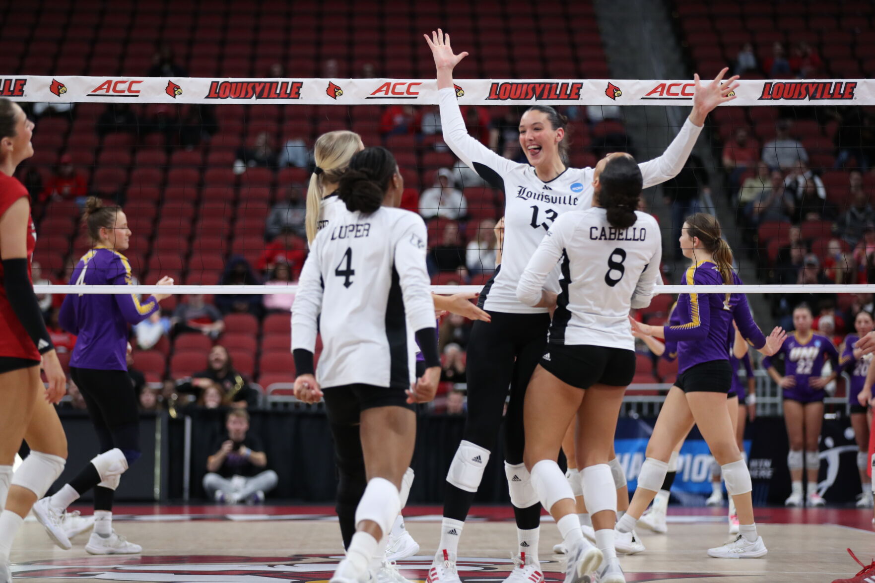 Louisville volleyball comes back to beat Northern Iowa in five sets ...