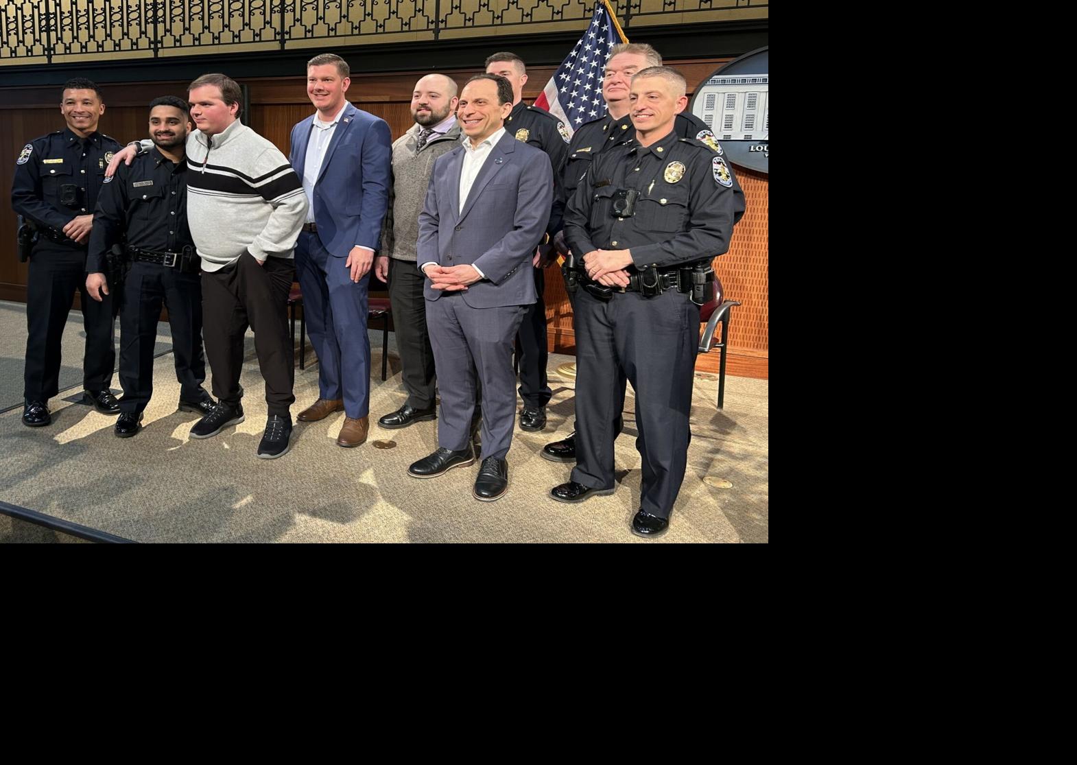 Louisville mayor honors 4 'inspiring' LMPD officers shot in the line of ...