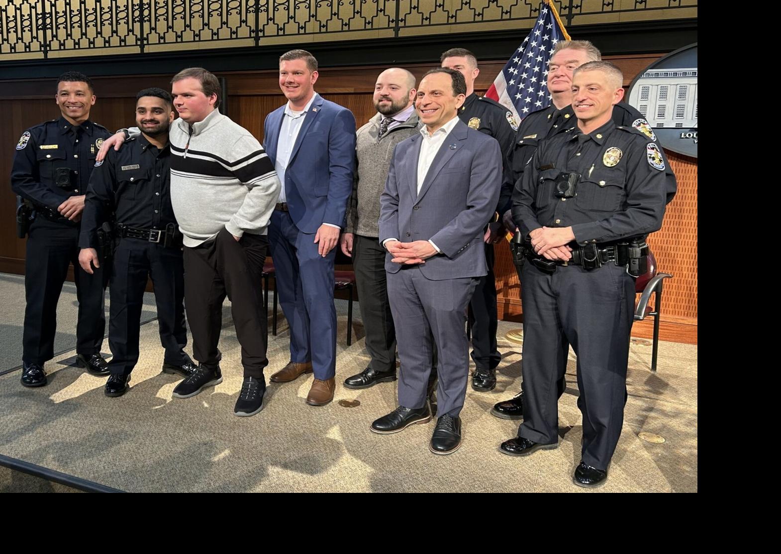 Louisville mayor honors 4 'inspiring' LMPD officers shot in the line of ...