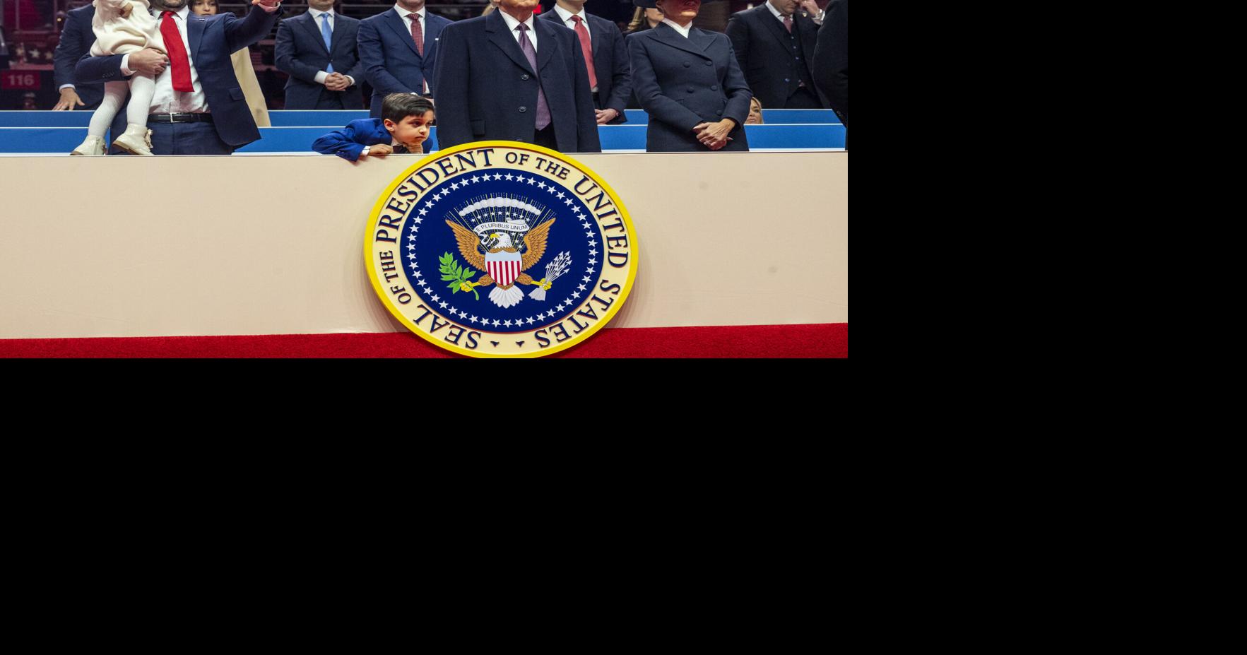 Trump and Vance observe the inaugural parade 1-20-2025 | | wdrb.com
