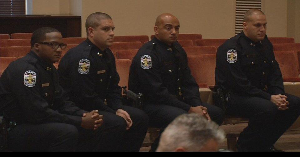 LMPD swears in four new officers | Local News | wdrb.com