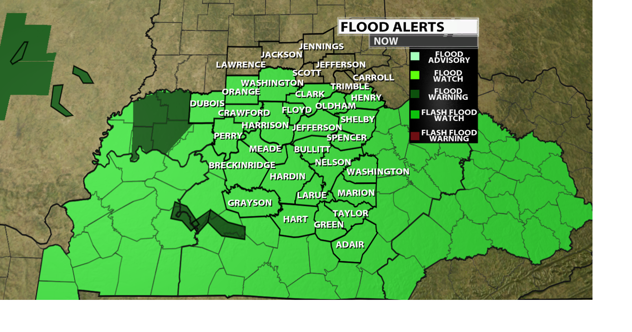 Flash Flood Watch / Warnings Issued | Weather Blog | wdrb.com