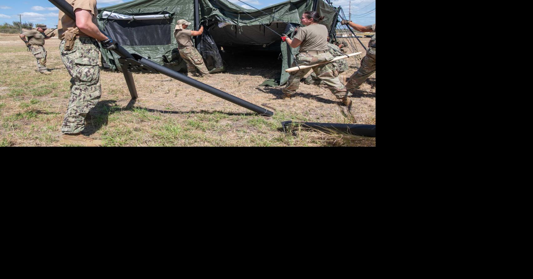 tents at Naval Station Guantanamo - Illegal Alien Holding Operations Center 2-9-2025 | | wdrb.com