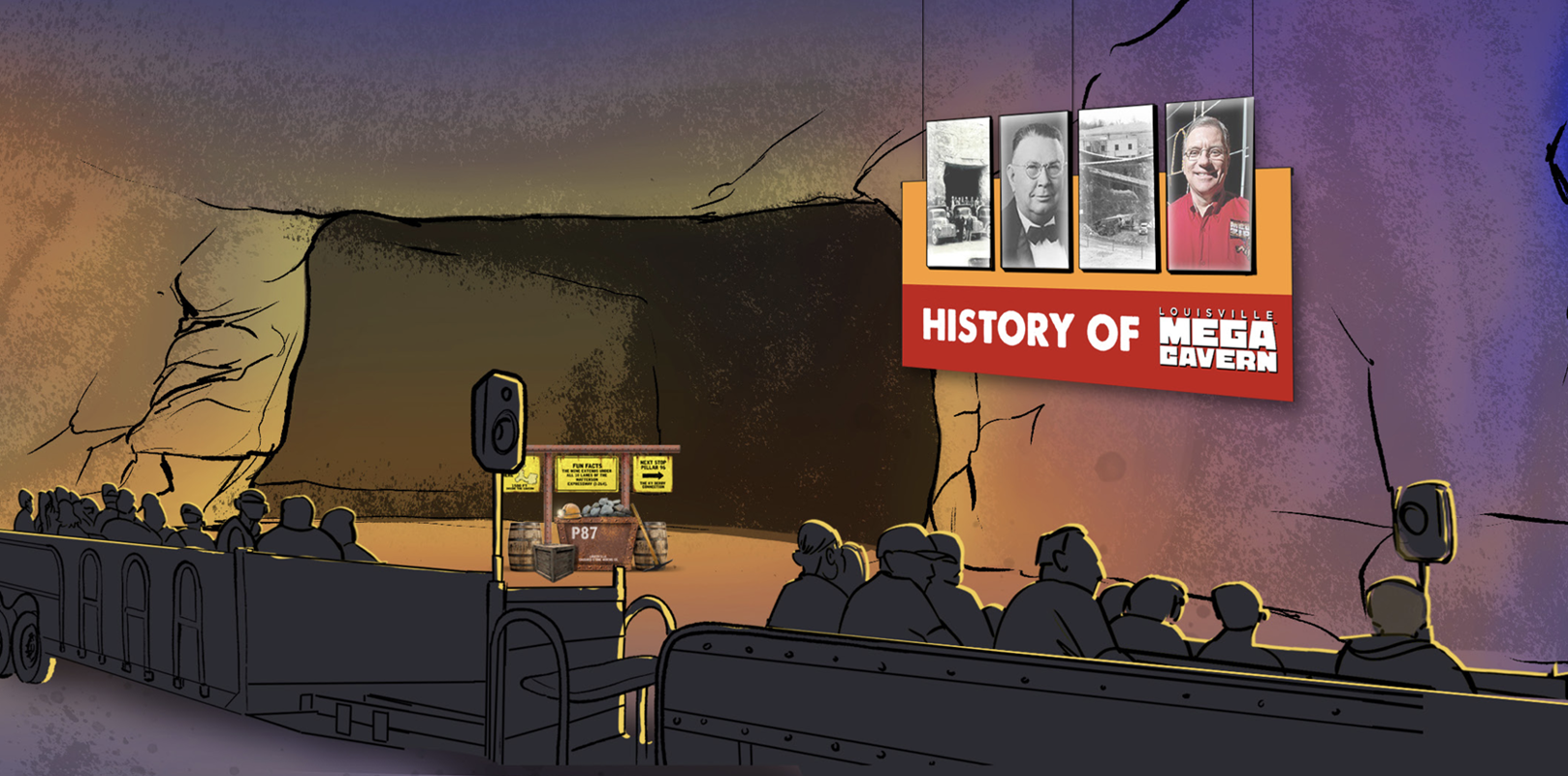 Louisville Mega Caverns' updated tram tour guides guests through ...