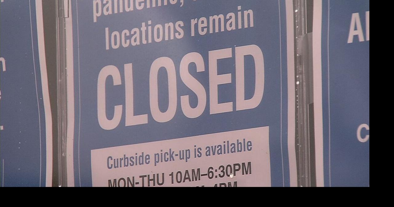 Louisville library closed sign | | wdrb.com
