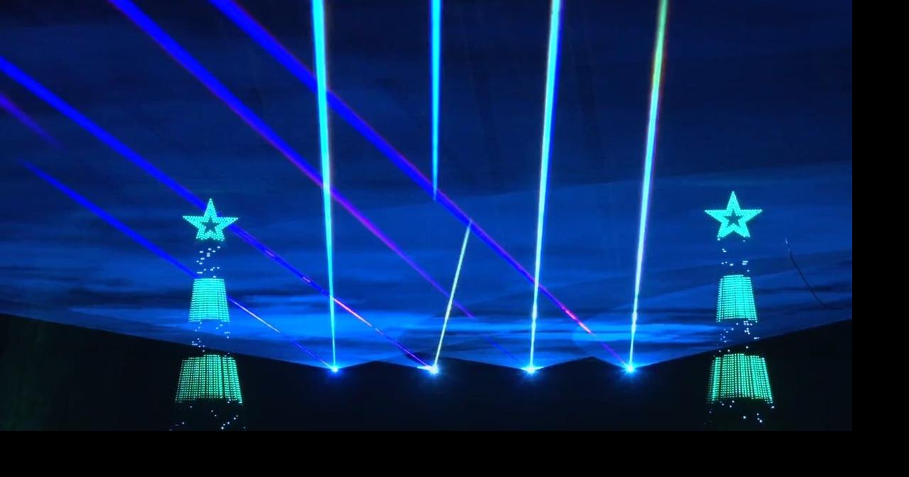 Keith Kaiser explores the colorful light displays at Lights Under ...