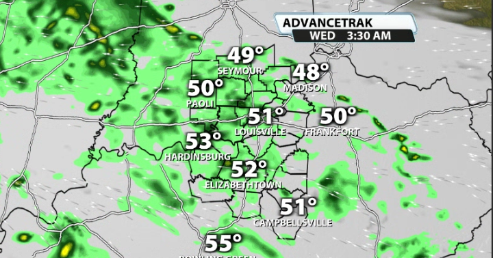 Wet week continues with more rain Wednesday | Weather Blog | wdrb.com