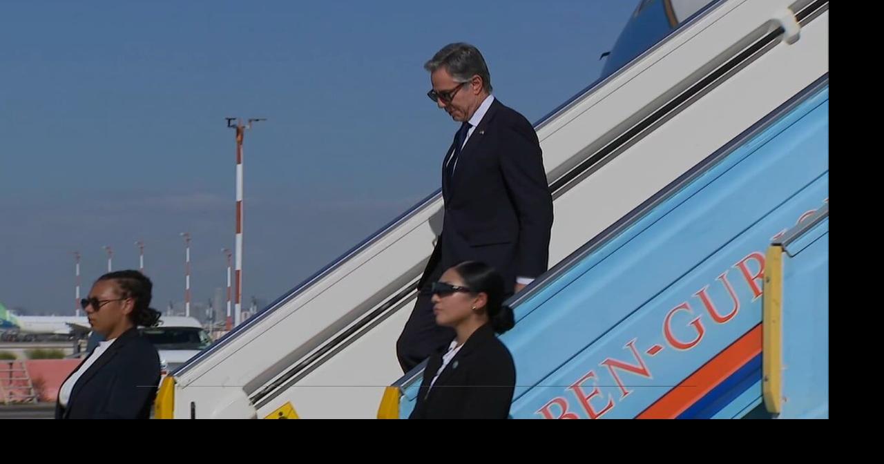 Secretary of State Anthony Blinken visits Israel for ceasefire talks ...