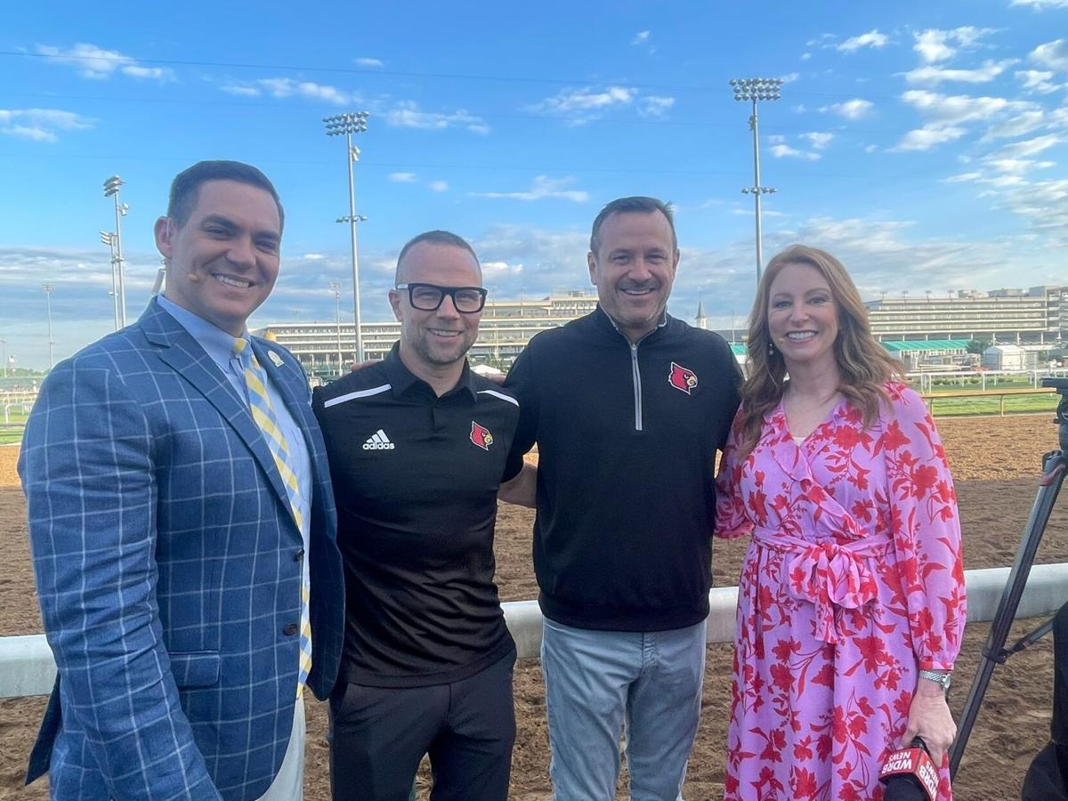 Louisville coaches Jeff Walz, Pat Kelsey enjoy a morning at Churchill ...