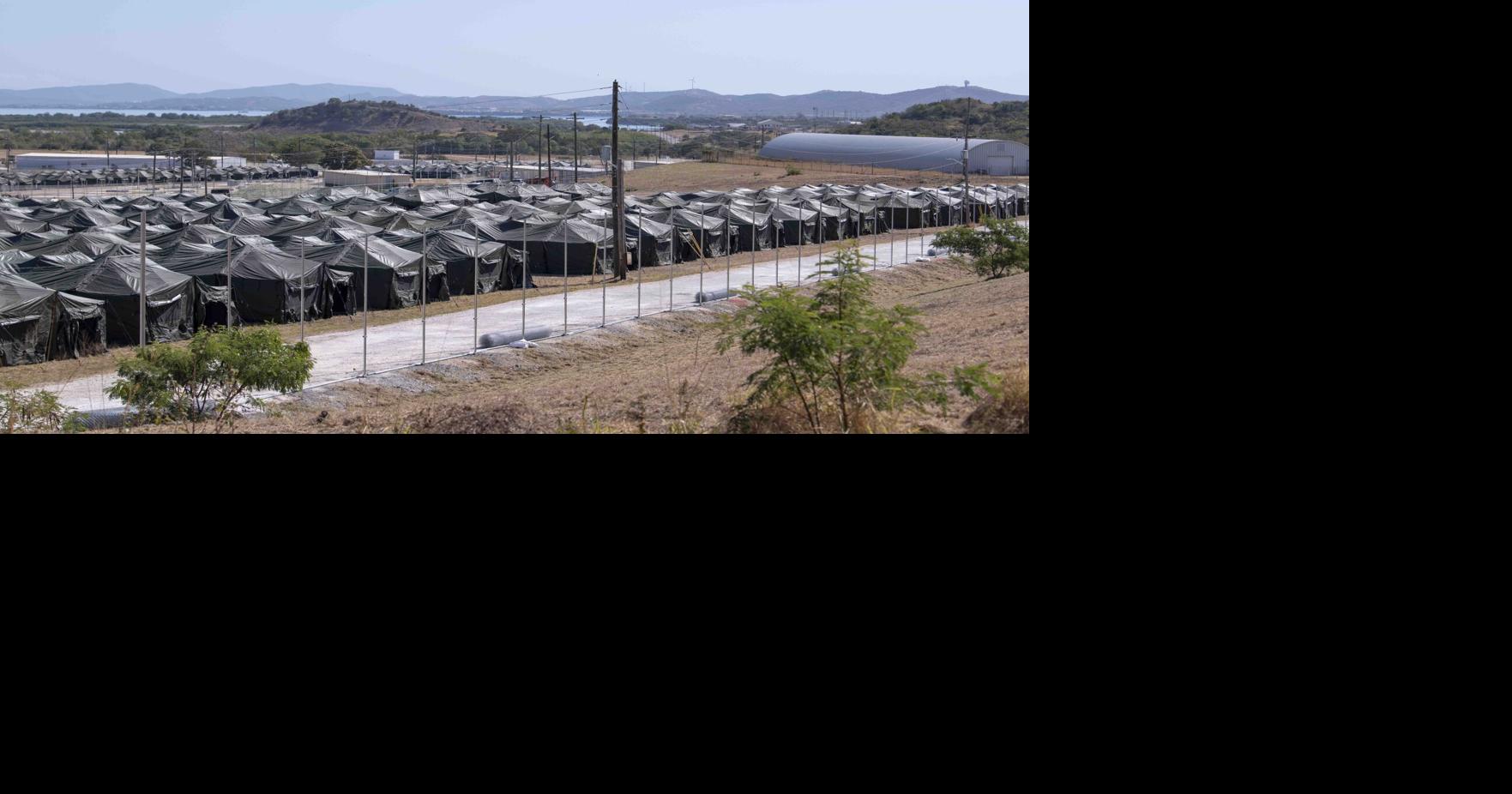 tents at Naval Station Guantanamo - Illegal Alien Holding Operations Center 2-16-2025 | | wdrb.com