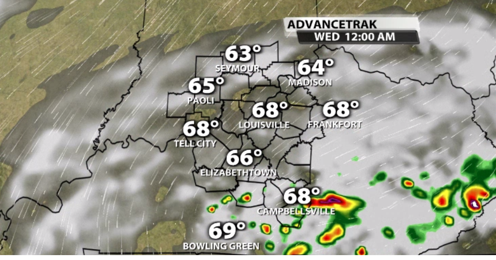 Nowcast: Tuesday Afternoon Storms | Weather Blog | wdrb.com