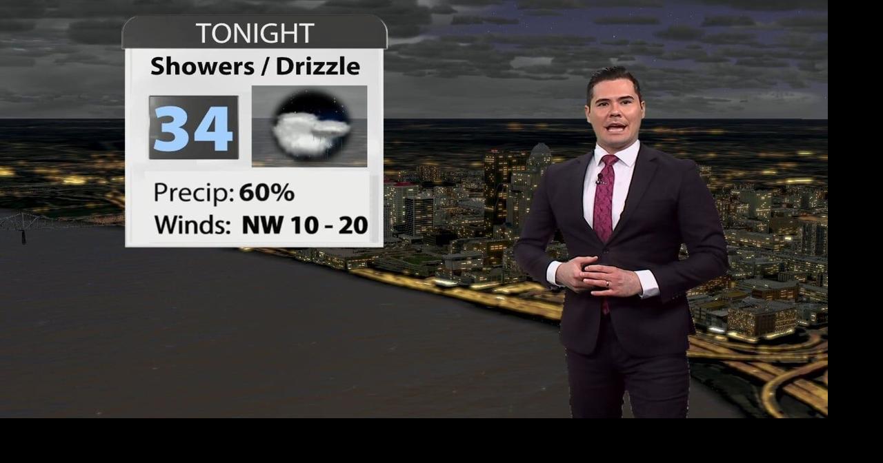 Rick DeLuca's Tuesday evening forecast | Weather | wdrb.com