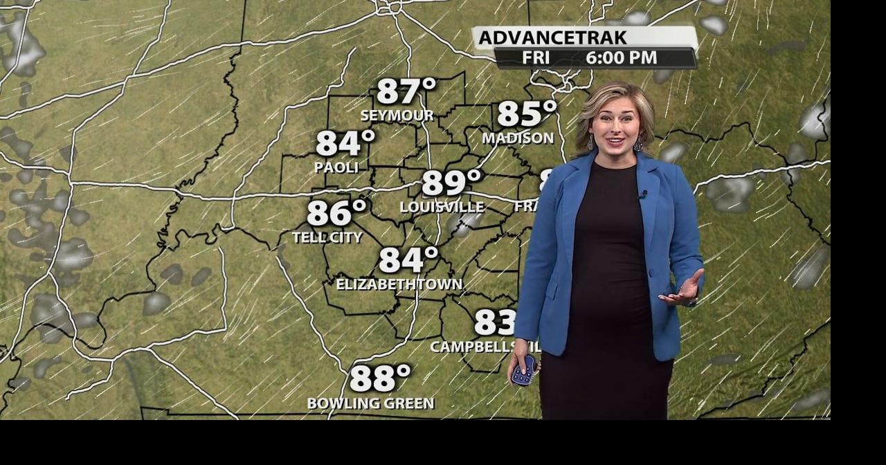 WDRB Meteorologist Hannah Strong's Louisville weather forecast for Friday evening | Weather ...