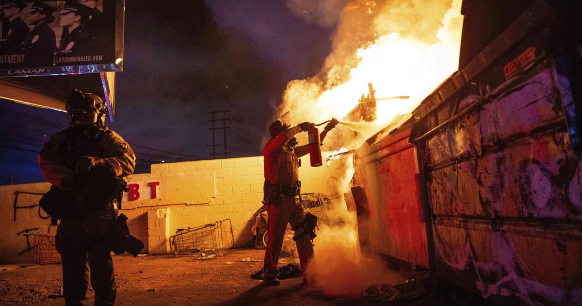 Los Angeles Leaders Impose Curfew As Protests Against Trumps