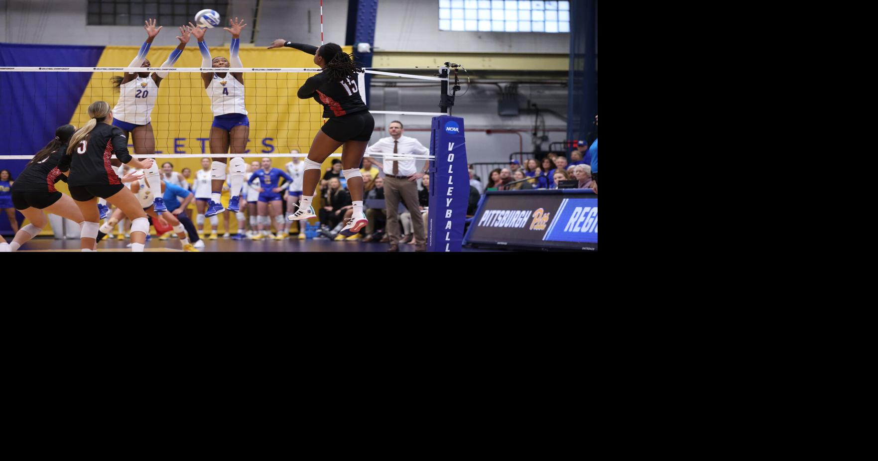 Louisville volleyball falls in five sets to rival Pitt, who advances to ...