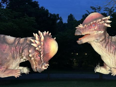 Dinopalooza invades the Louisville Zoo with dozens of dinosaurs | Morning | wdrb.com