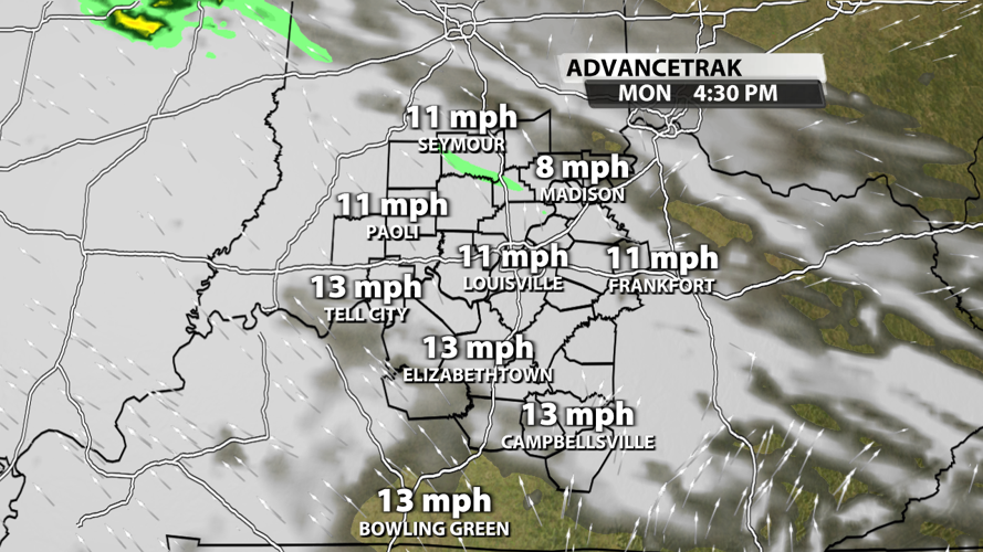 Wrapping up this windy and wet weekend weather | Weather Blog | wdrb.com