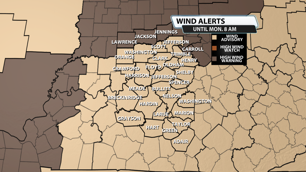 High Wind Warnings Issued | Weather Blog | wdrb.com