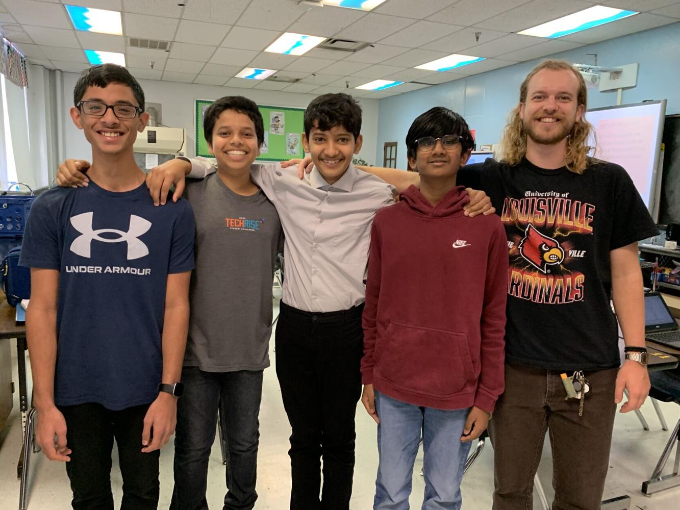 Meyzeek Middle School students work with NASA to successfully launch ...