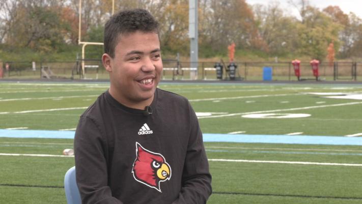 Collins High School senior overcomes adversity to find end zone ...
