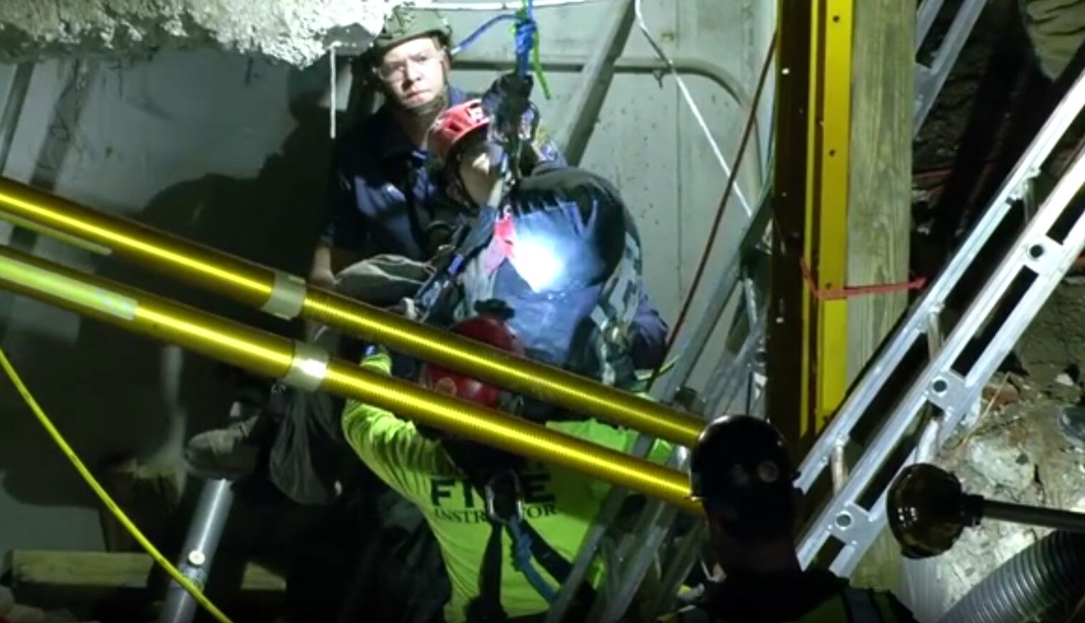 Crews rescue man trapped beneath rubble for 8 hours in Louisville ...