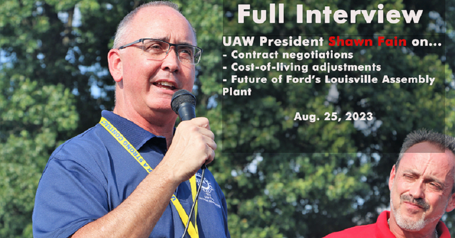 UAW interview with Shawn Fain | | wdrb.com