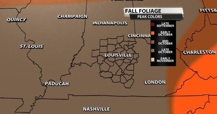 FALL FOLIAGE 2022: When Colors Peak In Our Area... | Weather Blog ...