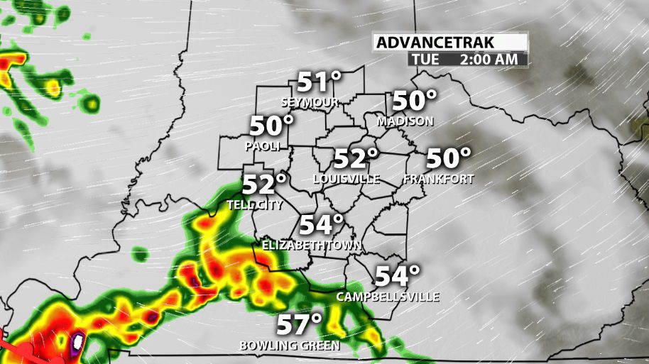 NOWCAST | Complex of Storms Approaching | Weather Blog | wdrb.com