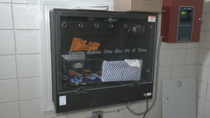 Safe Haven Baby Box installed at Jeffersontown Fire station in ...
