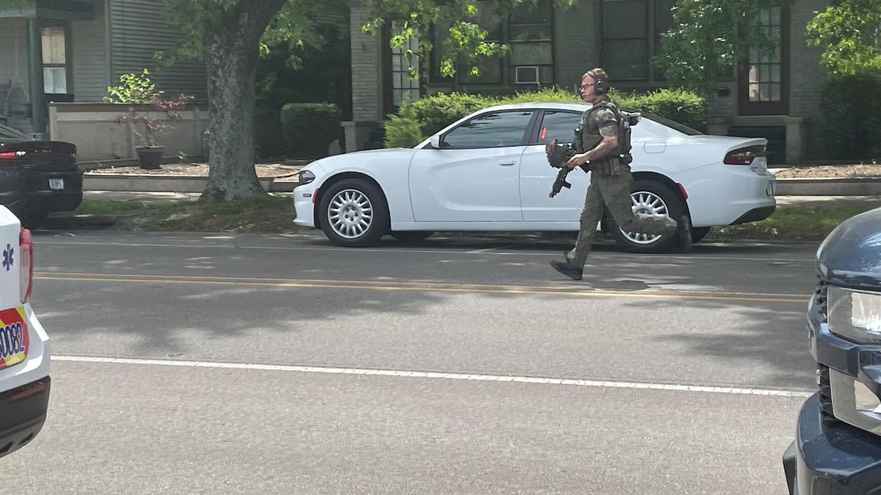 New Albany man charged with attempted murder after shooting police ...