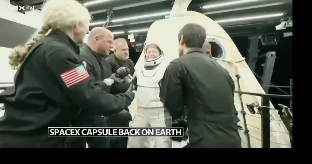 Space X capsule makes successful splashdown in Pacific Ocean | Wdrb ...